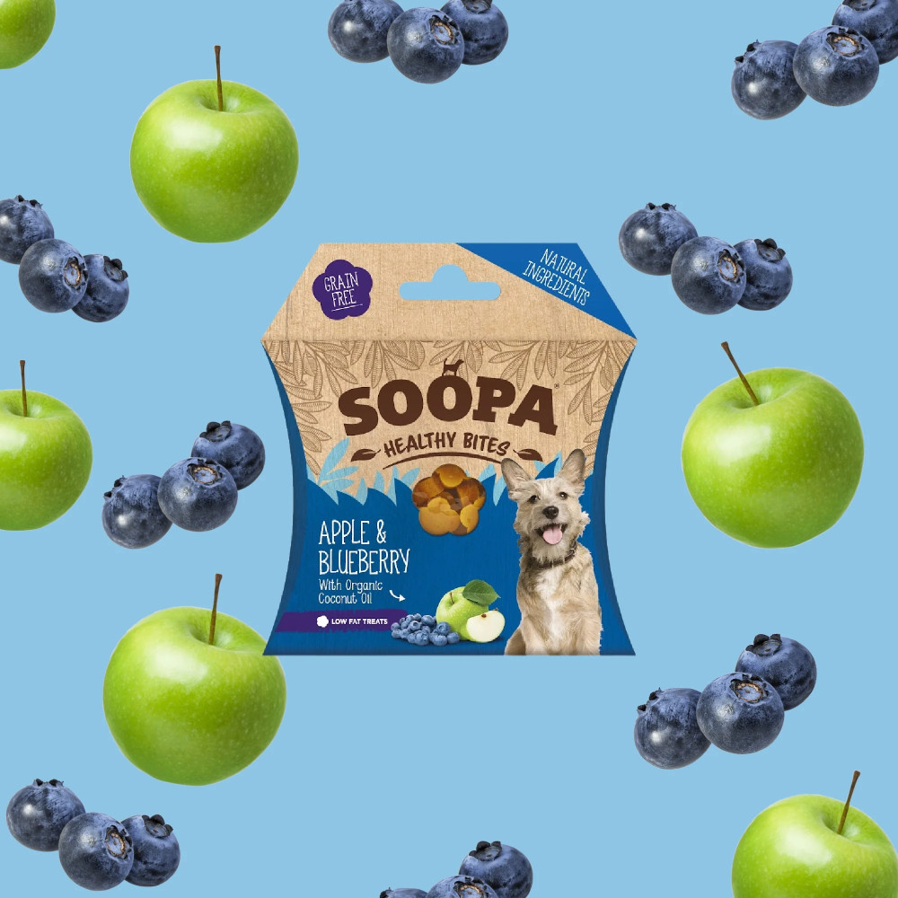 SOOPA HEALTHY BITES ALMA ÉS KÉK ÁFONYA (50G) - www.doktorcso